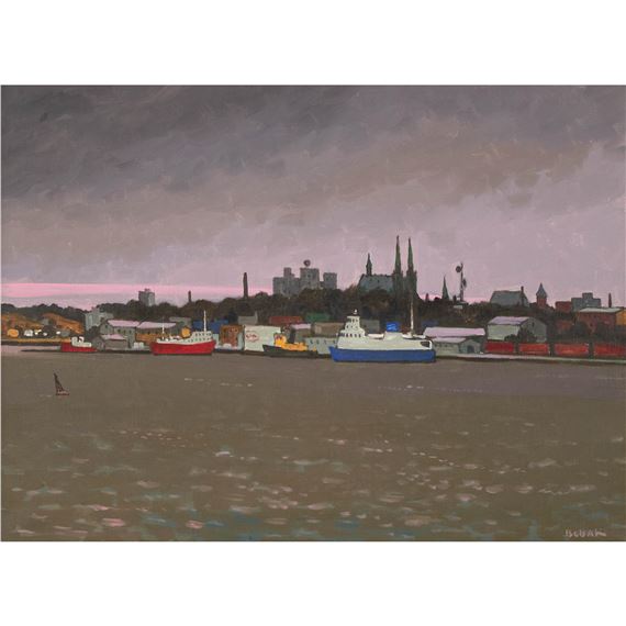 Bruno Joseph Bobak | CHARLOTTETOWN HARBOUR | MutualArt