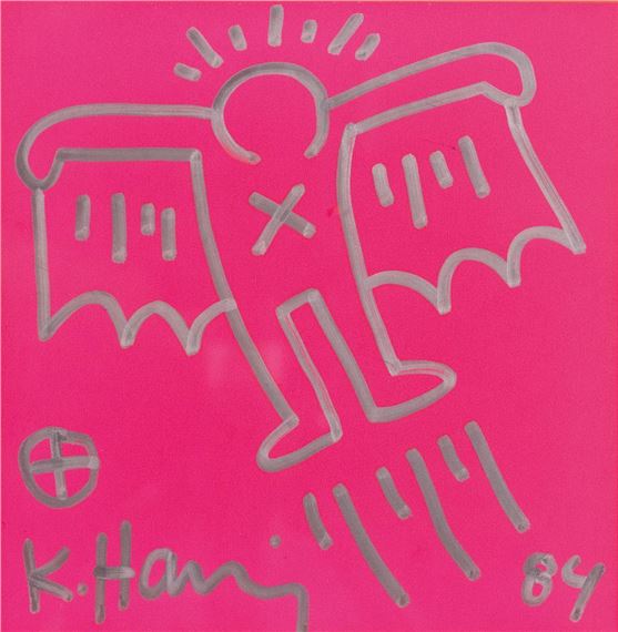 Keith Haring | Flying Devil (1984) | MutualArt