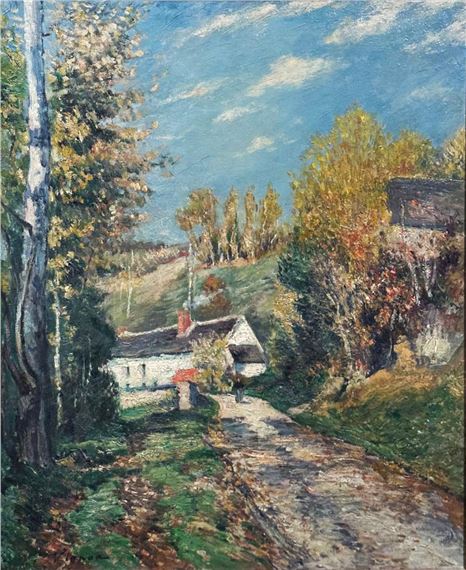 Victor Alfred Paul Vignon | House in landscape | MutualArt