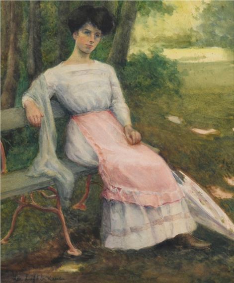 Lee Lufkin Kaula | Portrait of a Lady | MutualArt