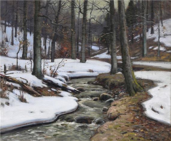 George Gardner Symons | Forest Brook | MutualArt