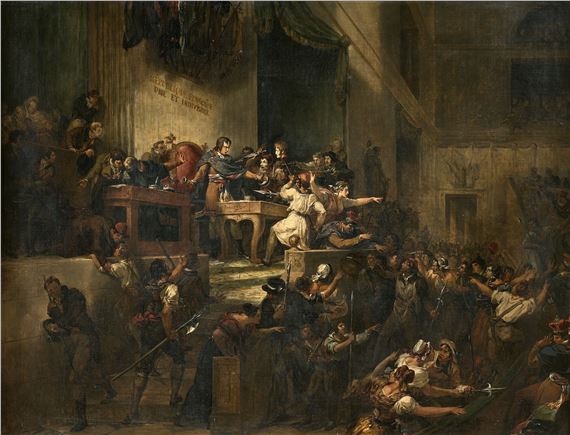 Guillaume Guillon-Lethière | Boissy d'Anglas saluant la tête du député ...