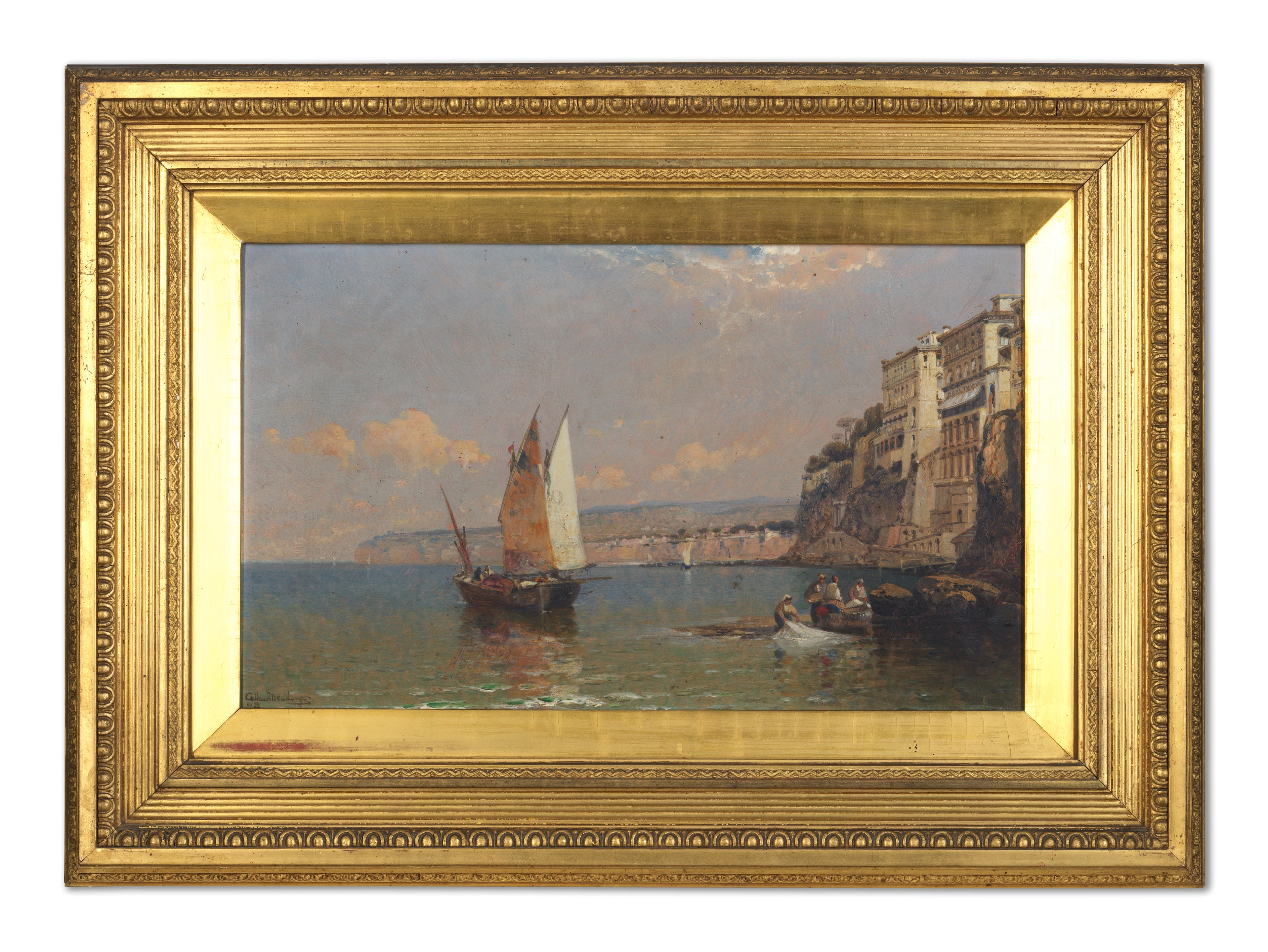Arthur Joseph Meadows | Sorrento, Bay of Naples (1898) | MutualArt