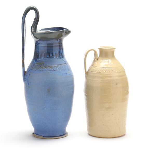 Fred Beane | Two Pottery Vessels | MutualArt