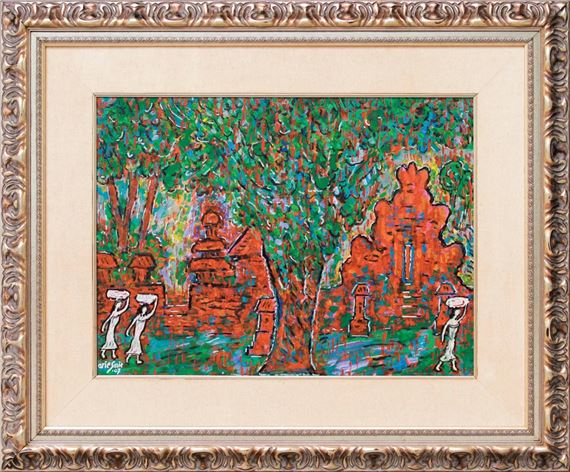 Arie Smit | The Red Temple (2007) | MutualArt