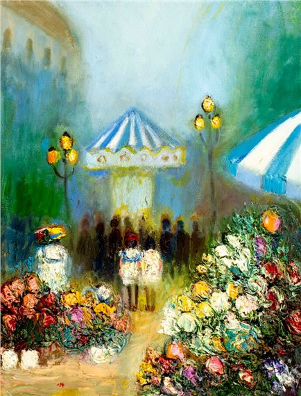 Yolanda Razzeto | Park Scene | MutualArt