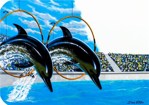 Dean Ellis | Dolphins (1990) | MutualArt