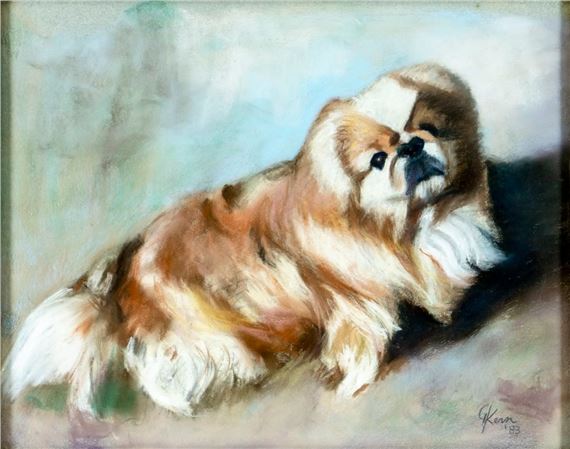 Guy Kern | Pekingese Dog (1983) | MutualArt