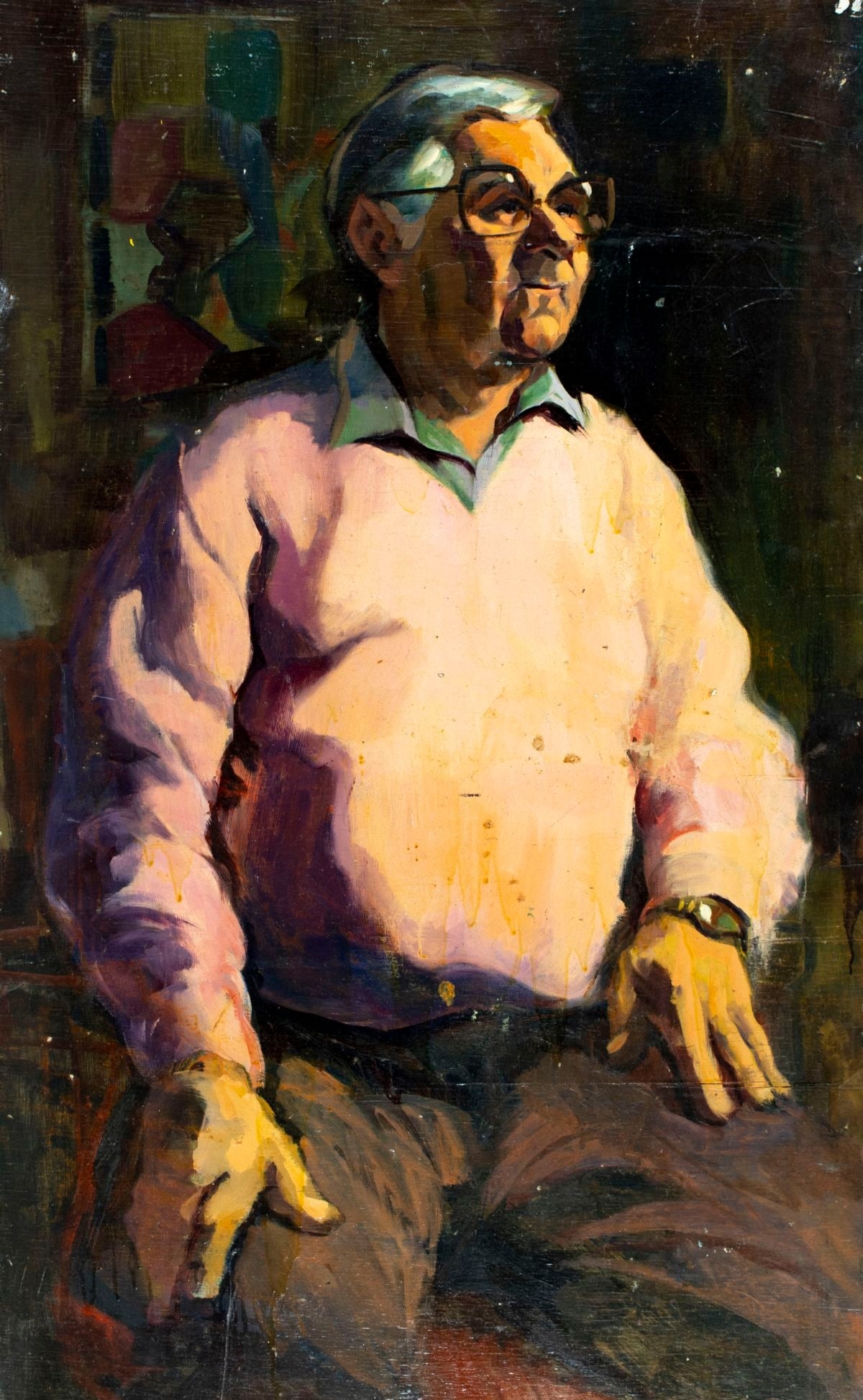 John Reilly | Portrait of Old Man | MutualArt