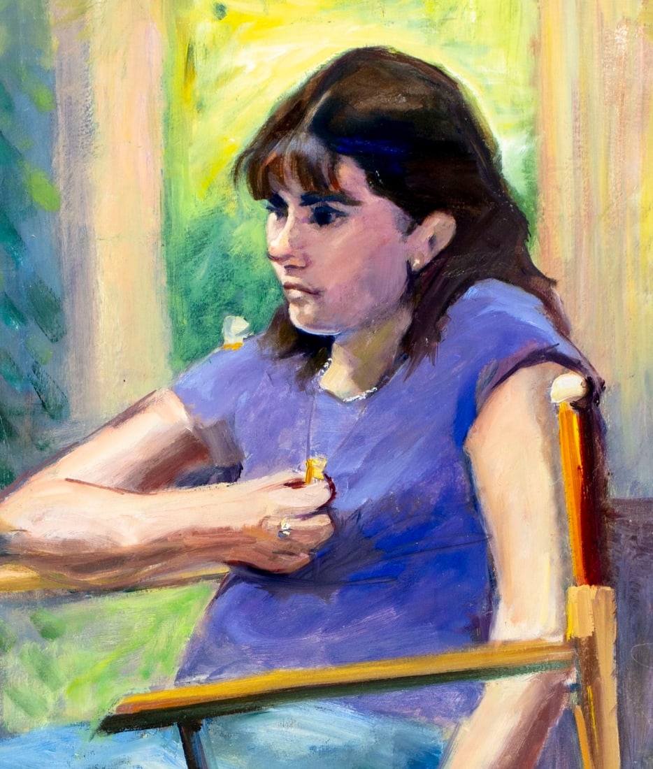 John Reilly | Portrait of Seated Woman | MutualArt