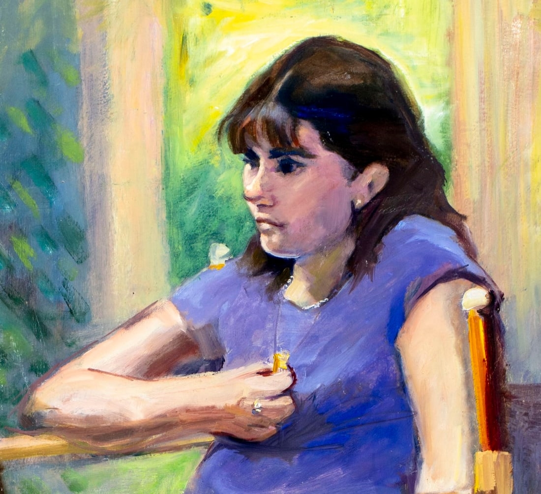 John Reilly | Portrait of Seated Woman | MutualArt