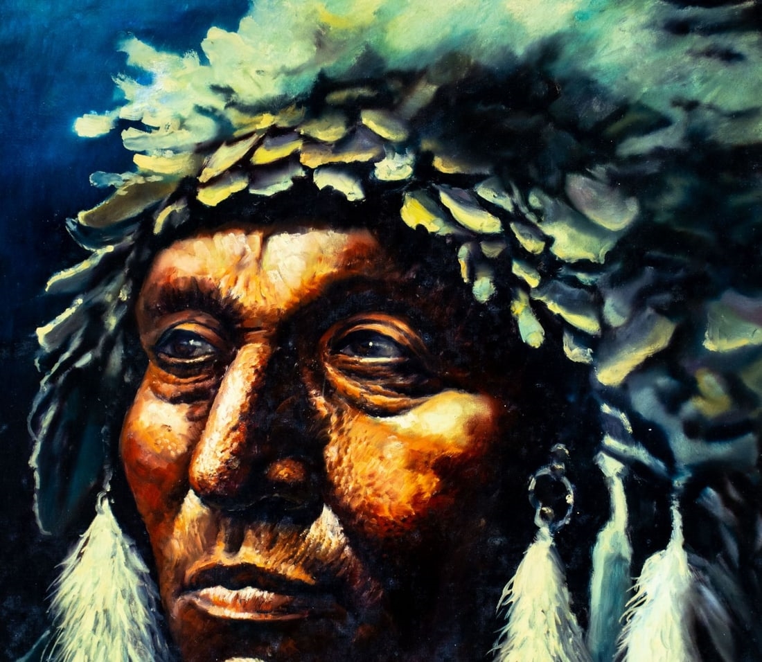 Jorge Tarallo | Portrait of Indian Man | MutualArt