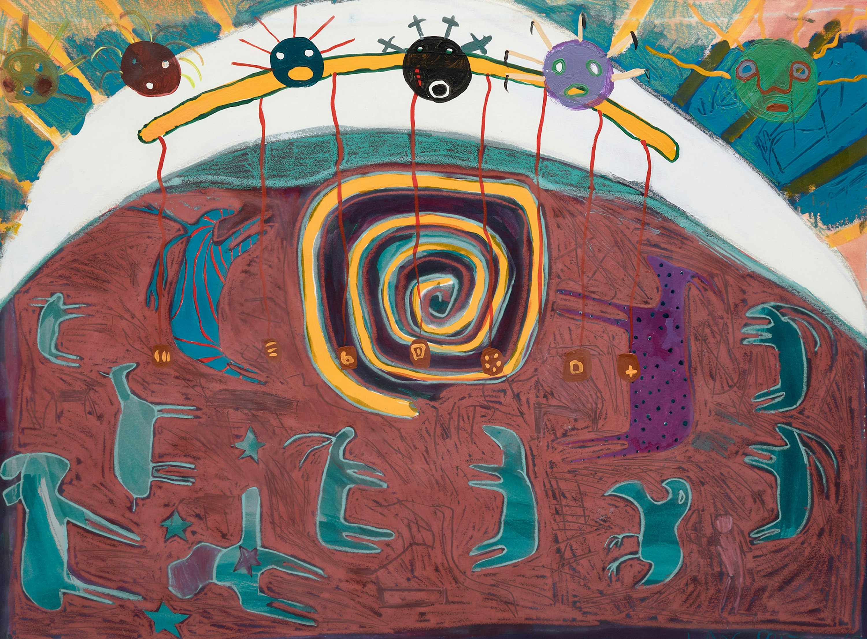 Jane Ash Poitras | Peyote Altar Vision (1992) | MutualArt