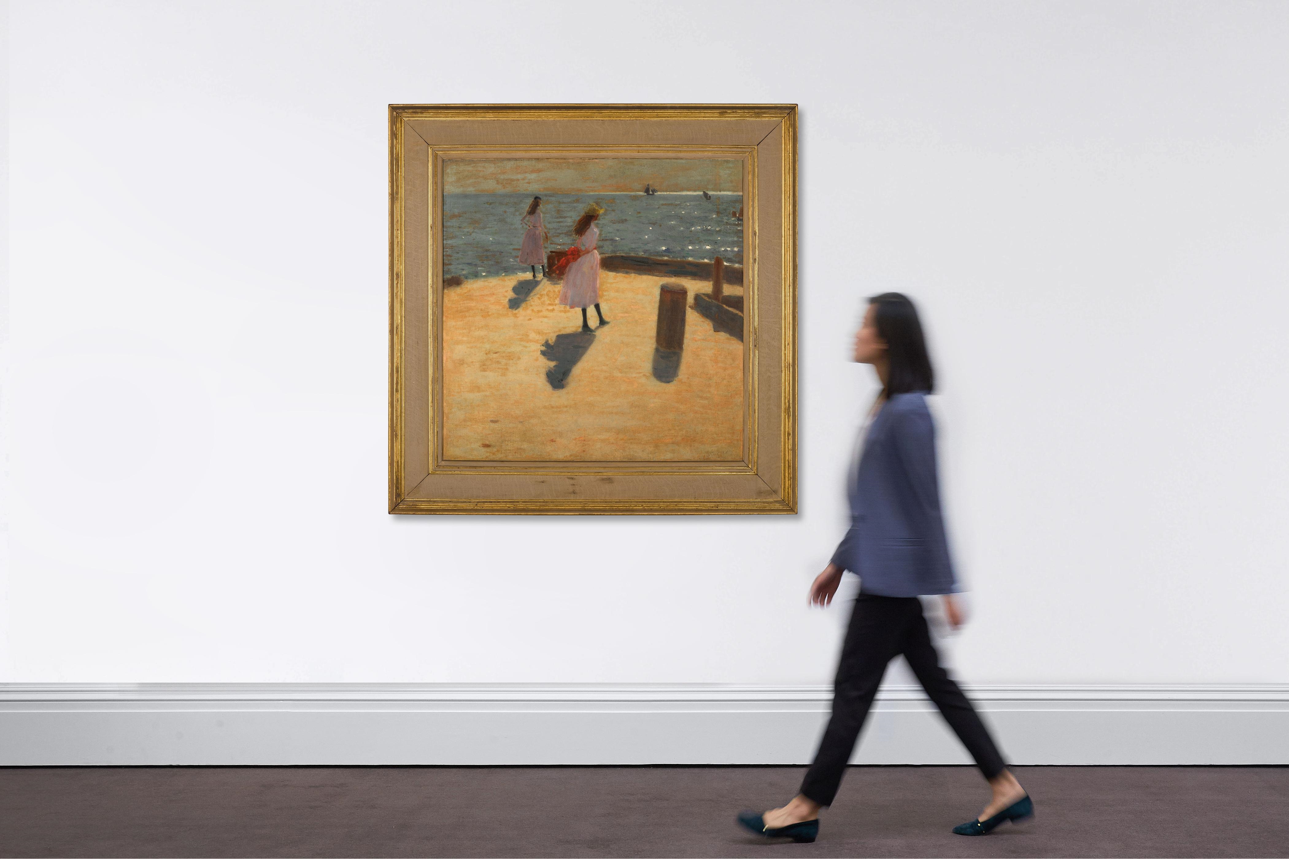 Philip Wilson Steer | Two Girls on the Pierhead, Walberswick (86 ...