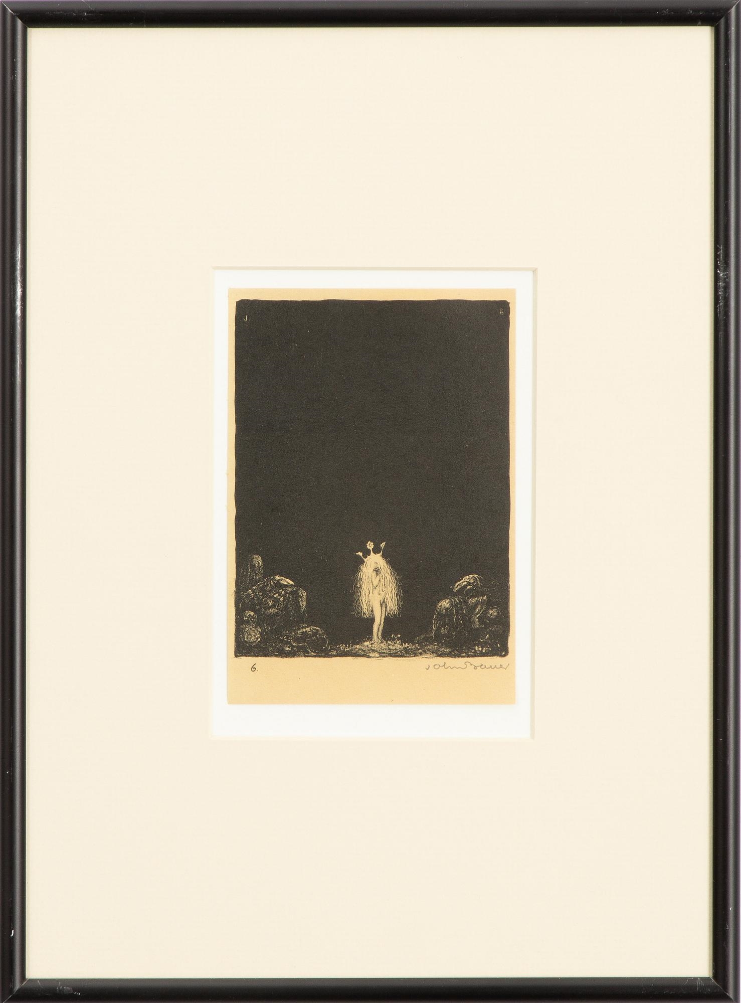 John Bauer | Den lilla prinsessan och trollen | MutualArt