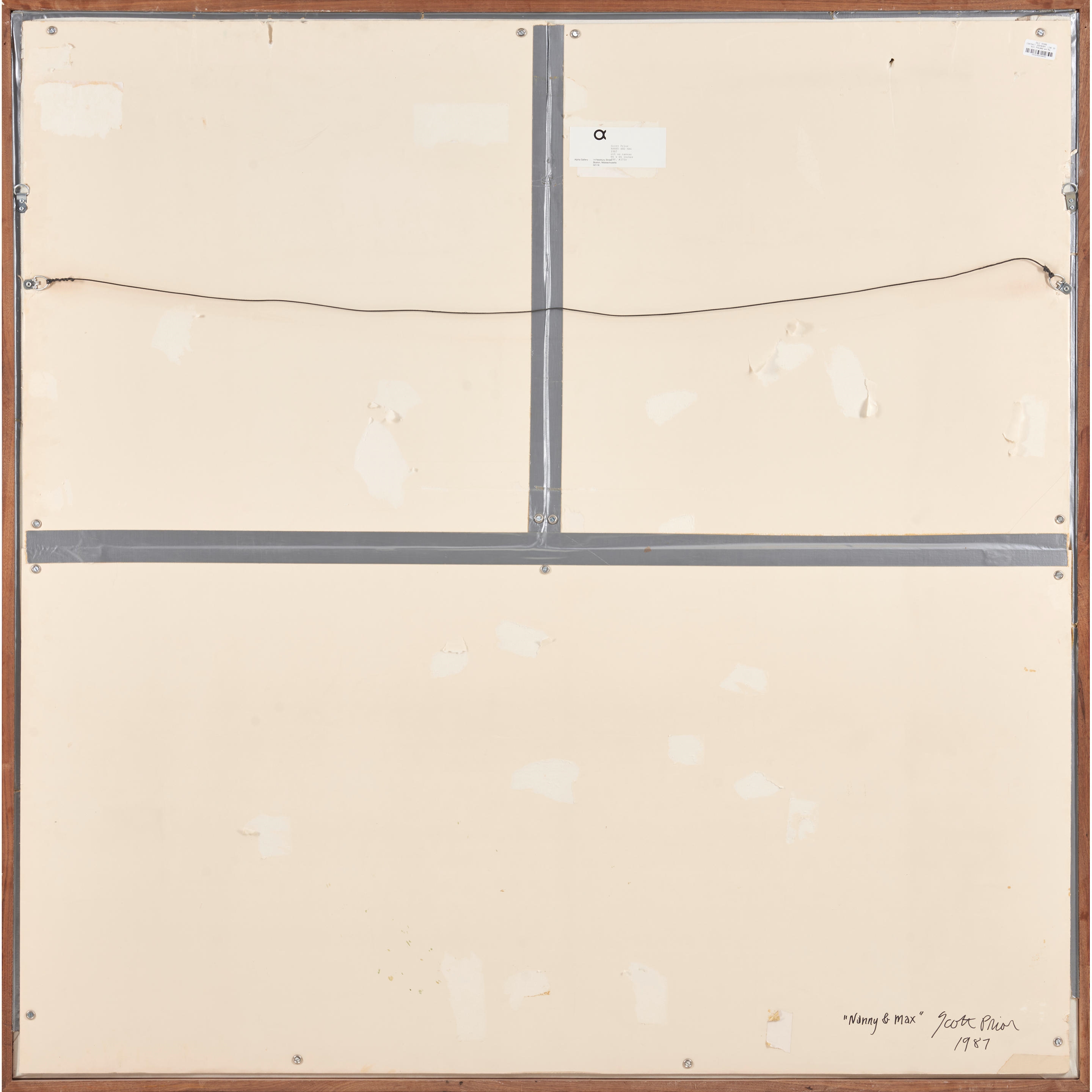 Scott Prior | Nanny Pregnant with Max (1987) | MutualArt