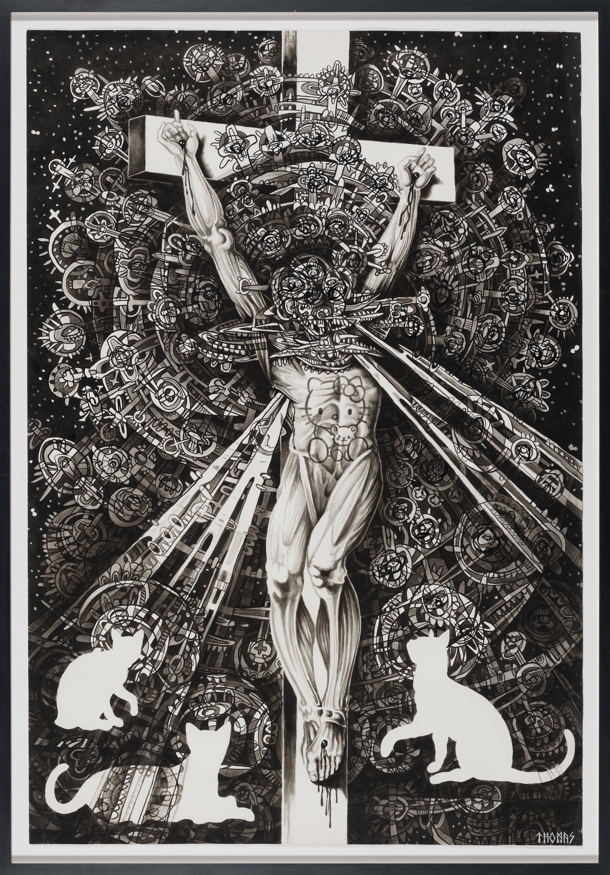 Thomas Grundmann | Hello Kitty Jesus Christ (2015) | MutualArt