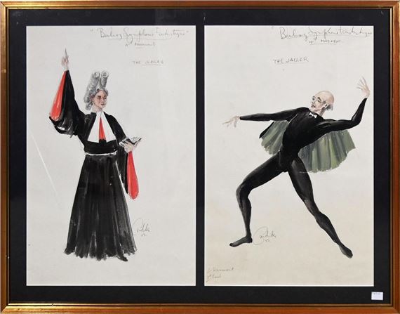 William Constable | COSTUME DESIGN FOR THE JUDGE AND JAILER (FROM THE ...