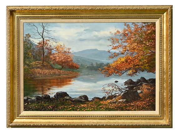 Arthur Terry Blamires | Rydal Water From The East End of The Lake (1990 ...
