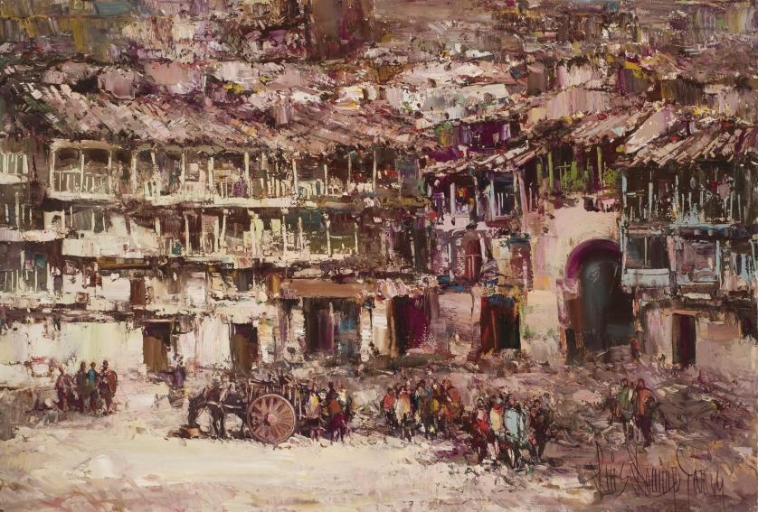 Luis Domingo Garcia | Plaza de Chinchón | MutualArt
