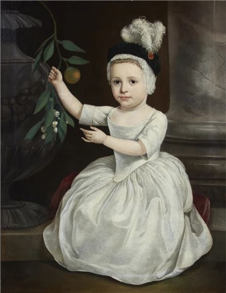 Henry Pickering | Portrait of Elizabeth Tyndall (1720-1747) | MutualArt