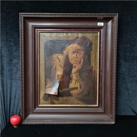 Henry Perlee Parker | Portrait Of a Smuggler | MutualArt