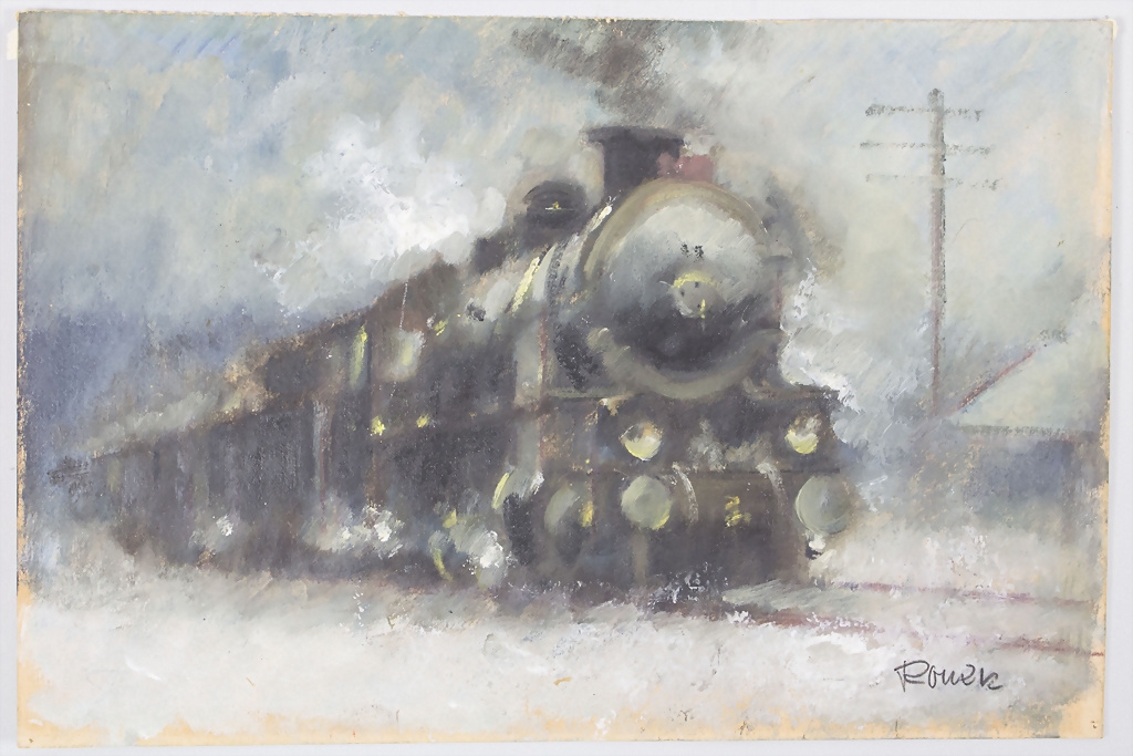 Jaroslav Ronek | Lokomotive / A locomotive | MutualArt