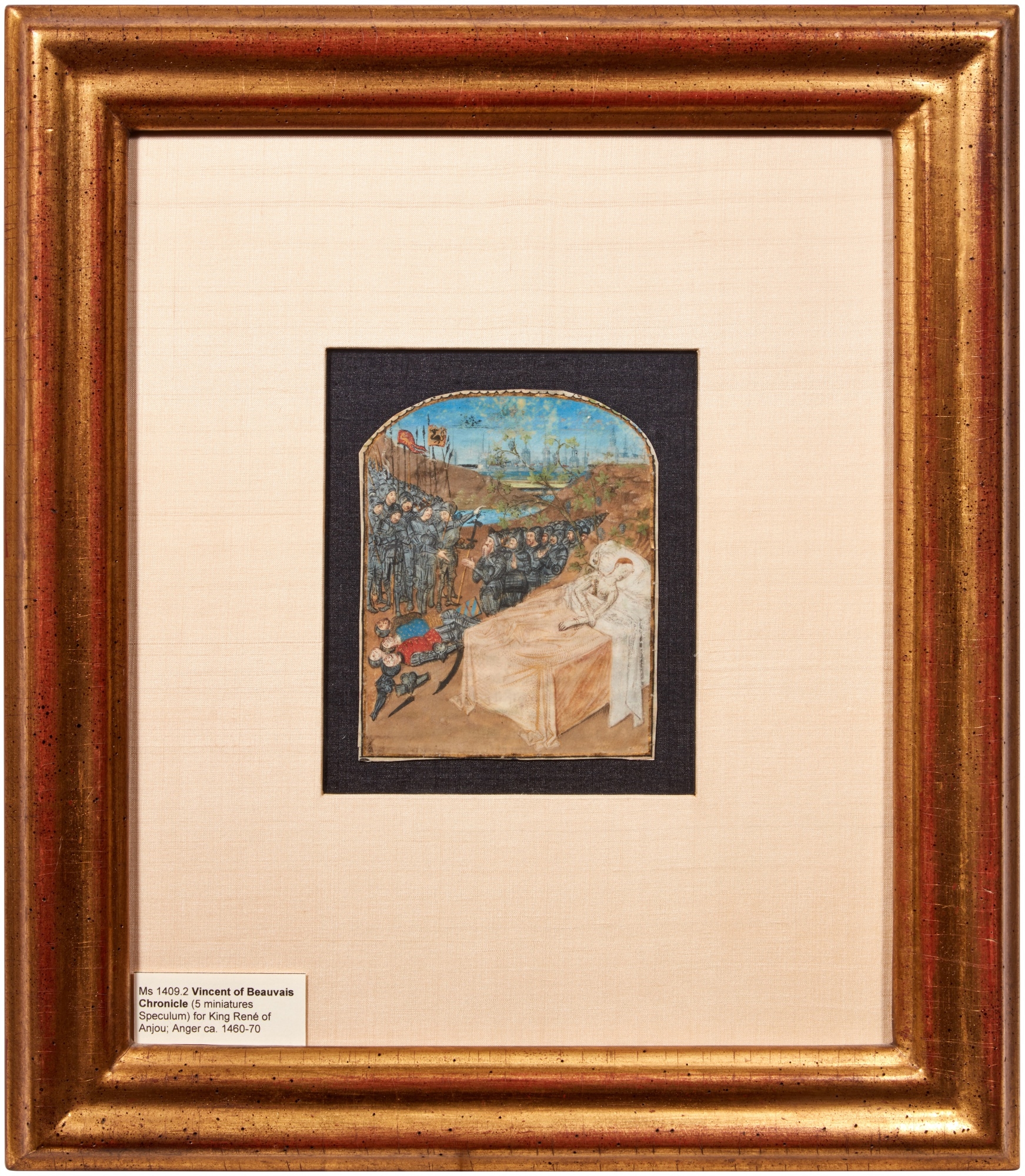 Master of the Geneva Boccaccio | Fragment, C15th | The Vision of King ...