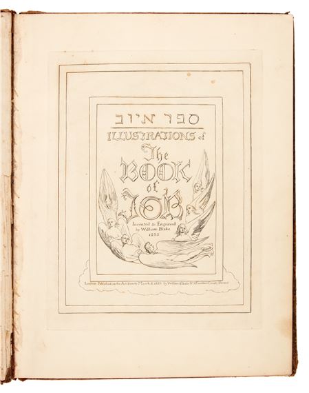 William Blake | Illustration for the Book of Job | MutualArt