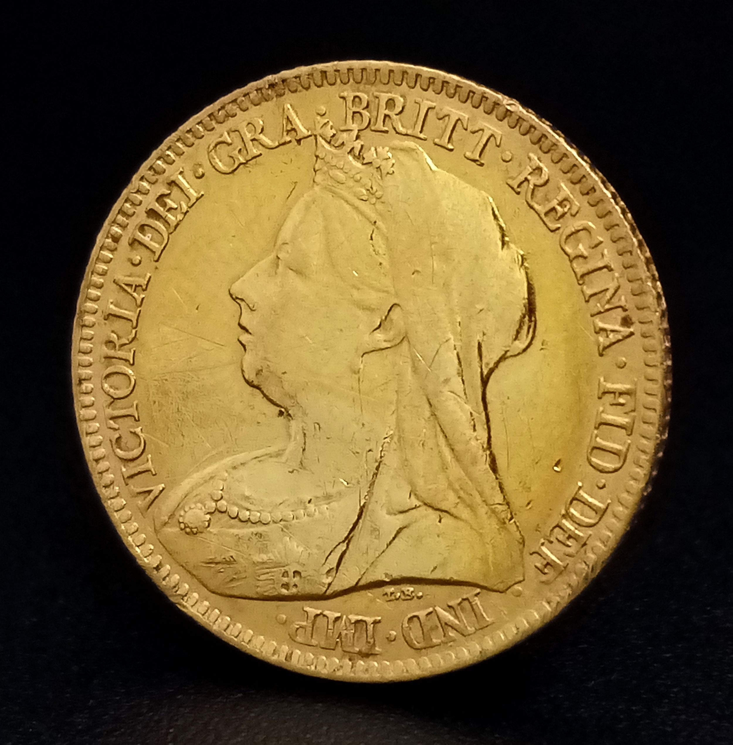 Queen Victoria | AN 1897 QUEEN VICTORIA OLD HEAD, HALF SOVEREIGN (Circa ...