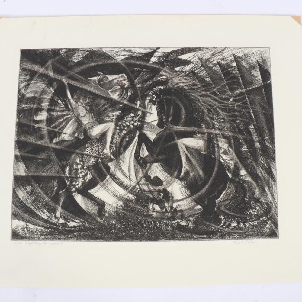 Ralph Fabri | Fighting Amazons II / Scherzo II | MutualArt