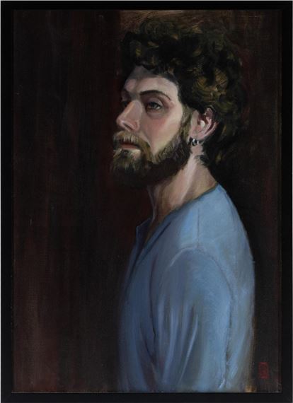 Les Gock | Portrait of a man | MutualArt