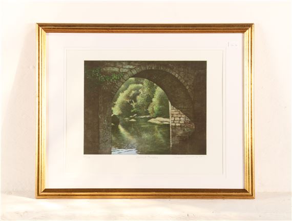 Terence Millington | Austin's Bridge (1943) | MutualArt