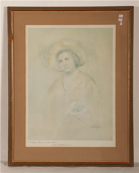 Sara Leighton | Portrait of the Queen Mother | MutualArt