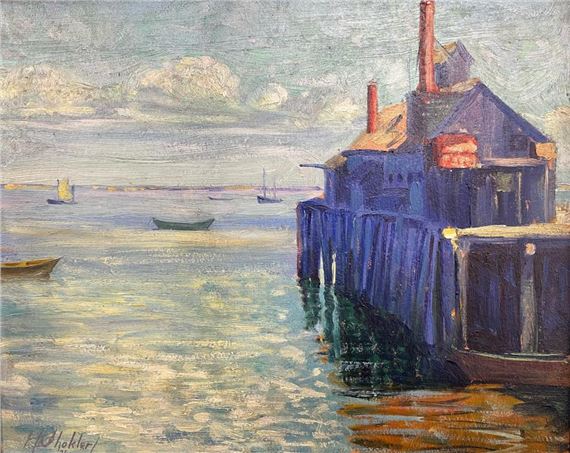 Harry Shokler | Harbor View (1926) | MutualArt
