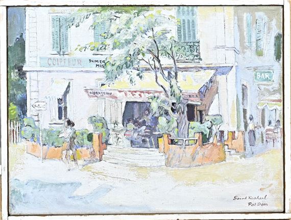 Raffaello Sanzio | Terras met figuren Saint Raphaël | MutualArt