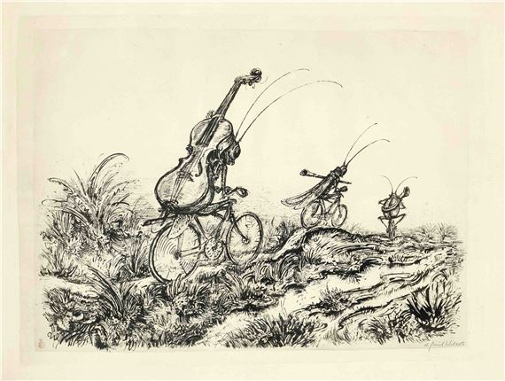 A. Paul Weber | Die Musikanten | MutualArt