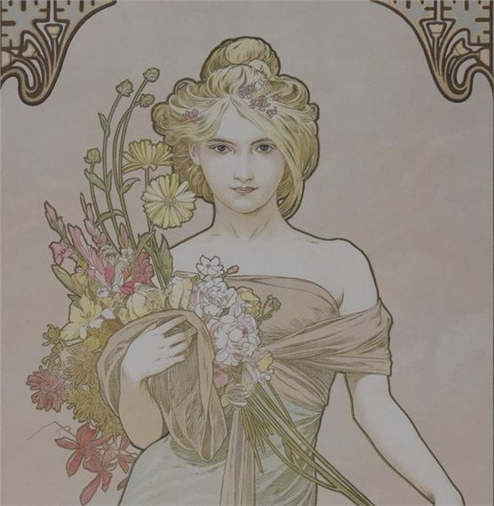 Alphonse Mucha | LA NATURE (Circa 1900) | MutualArt