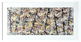 Jackson Pollock | Blue Poles | MutualArt