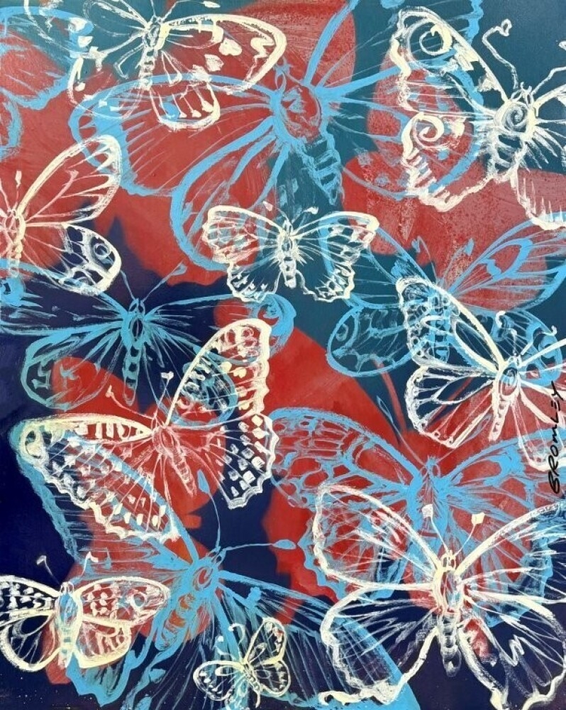 David Bromley | Butterflies | MutualArt