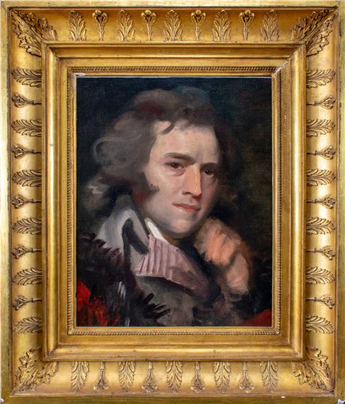 Brown Mather | Head and shoulders portrait sketch of John Williams ...