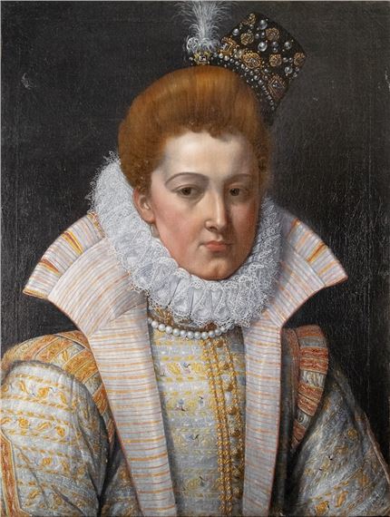 Lavinia Fontana | Portrait of a courtly lady (Late 16th Century ...