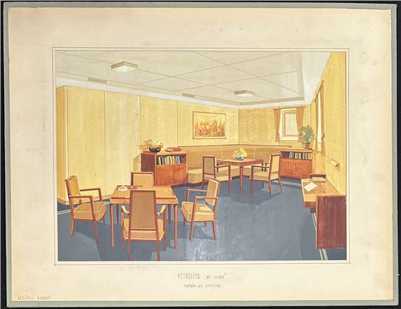 René Goulet | pour les Ateliers H GOULET décorateur Pétrolier de 21500 ...