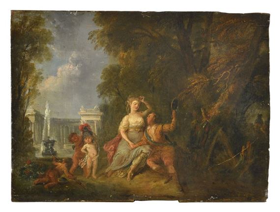 Jean-Baptiste Lallemand | Renaud et Armide | MutualArt