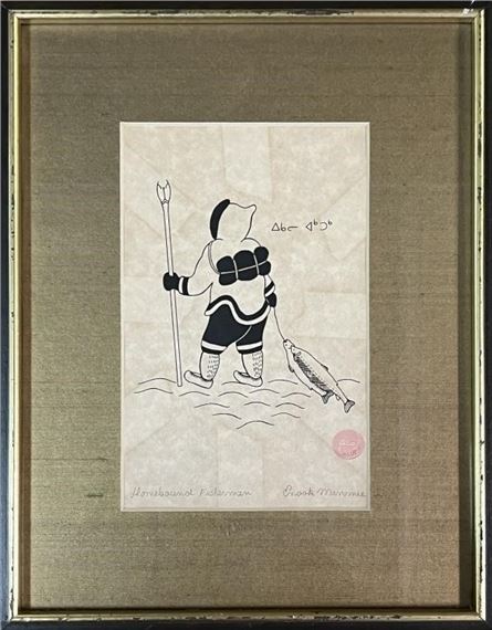 Enook Manomie | HOMEBOUND FISHERMAN | MutualArt