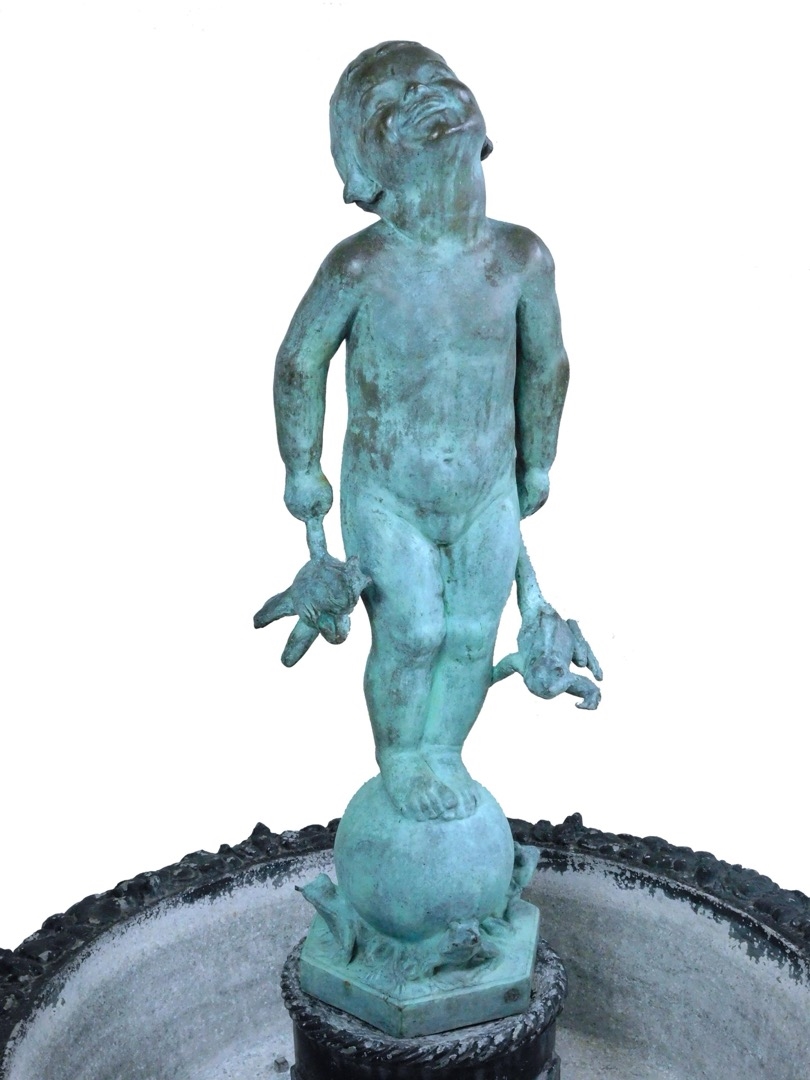 Edith Barretto Stevens Parsons | Frog Baby Fountain (20th Century ...