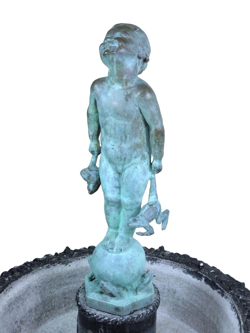 Edith Barretto Stevens Parsons | Frog Baby Fountain (20th Century ...