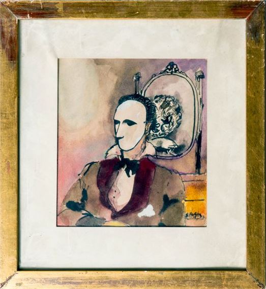 Gilles Ghez | Watercolor on paper | MutualArt