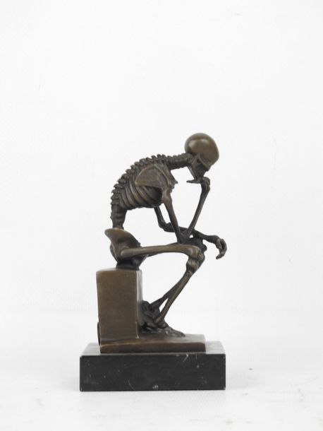 Milo Martin | Skeleton of the Thinker | MutualArt
