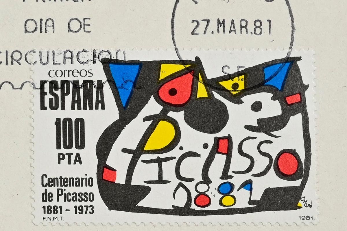Joan Miró | Tribute to Picasso (1981) | MutualArt